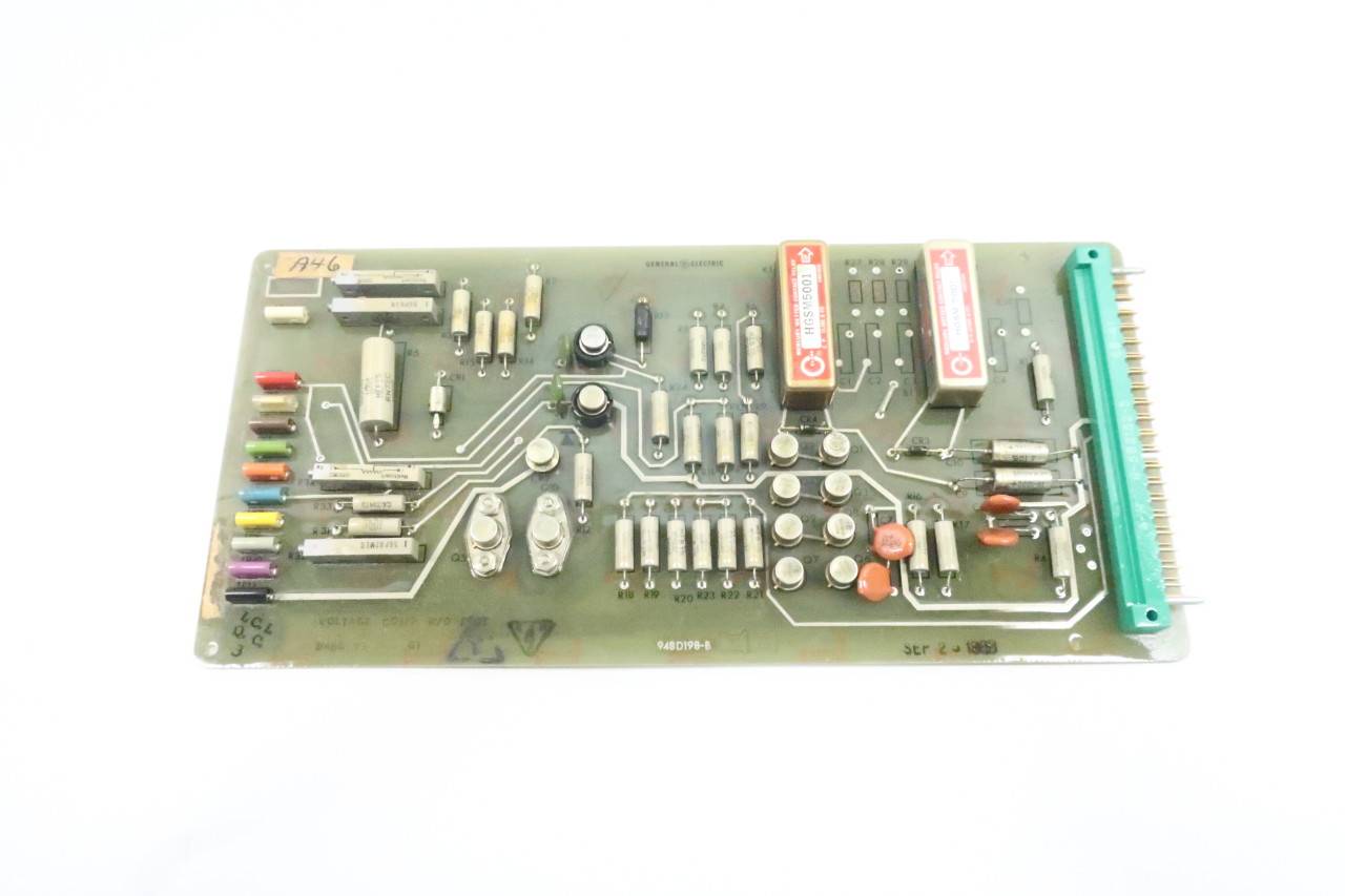 General Electric Ge 948D199G1 948D198-B Voltage Comp Pcb Circuit Board