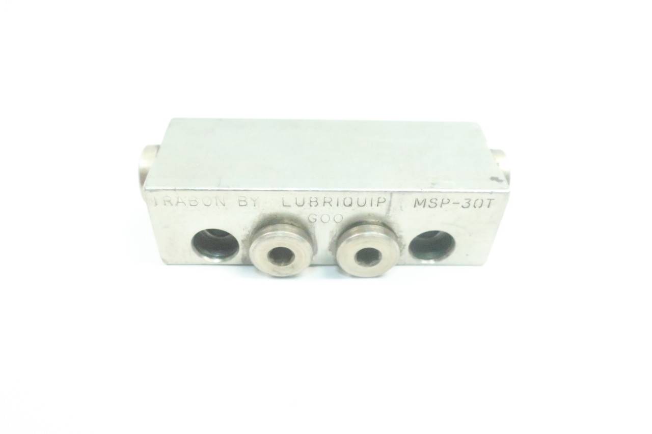 Lubriquip MSP-30T Modular Divider Valve