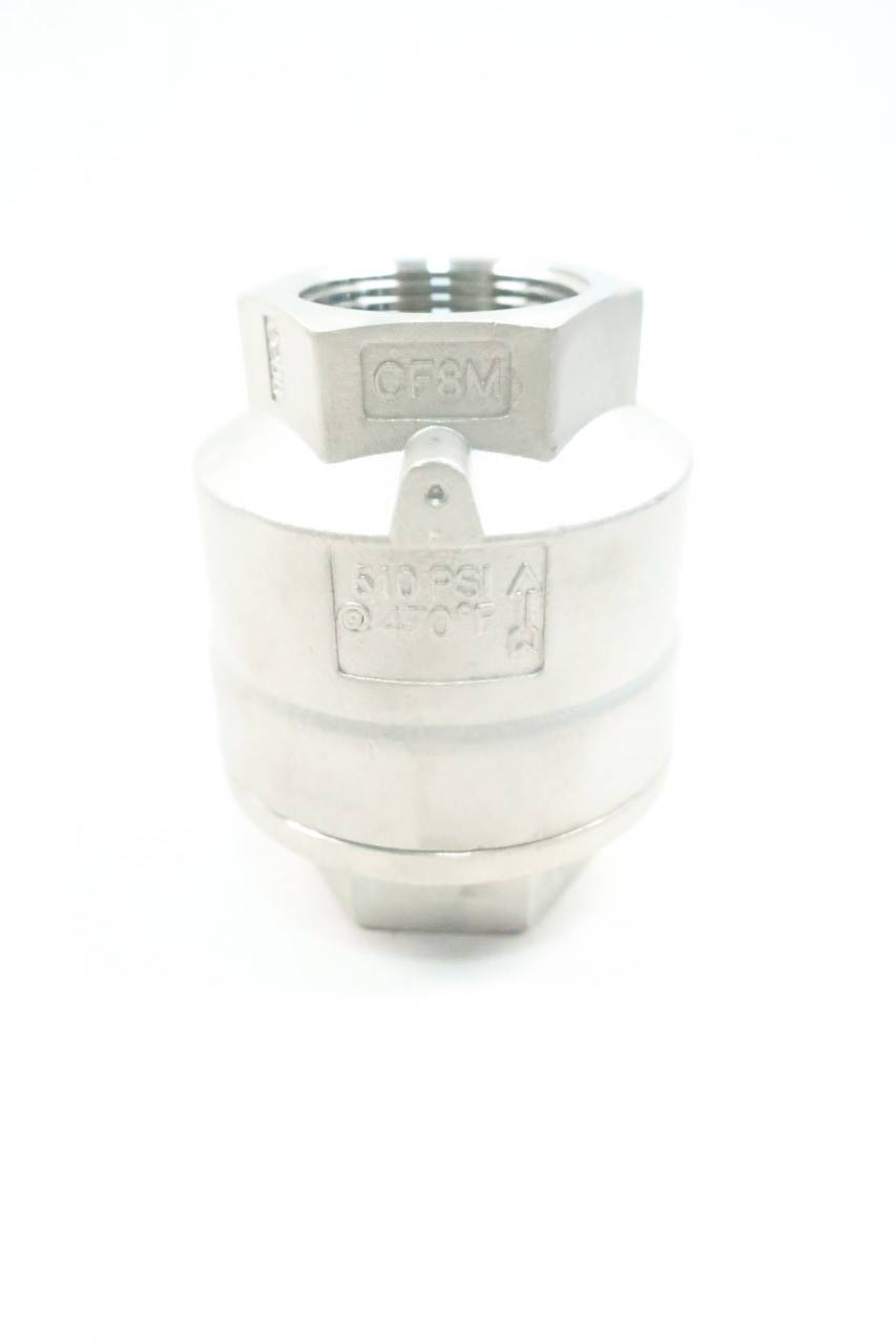 Dft Valves SCV 8371 Stainless Check Valve 1-1/4in Npt