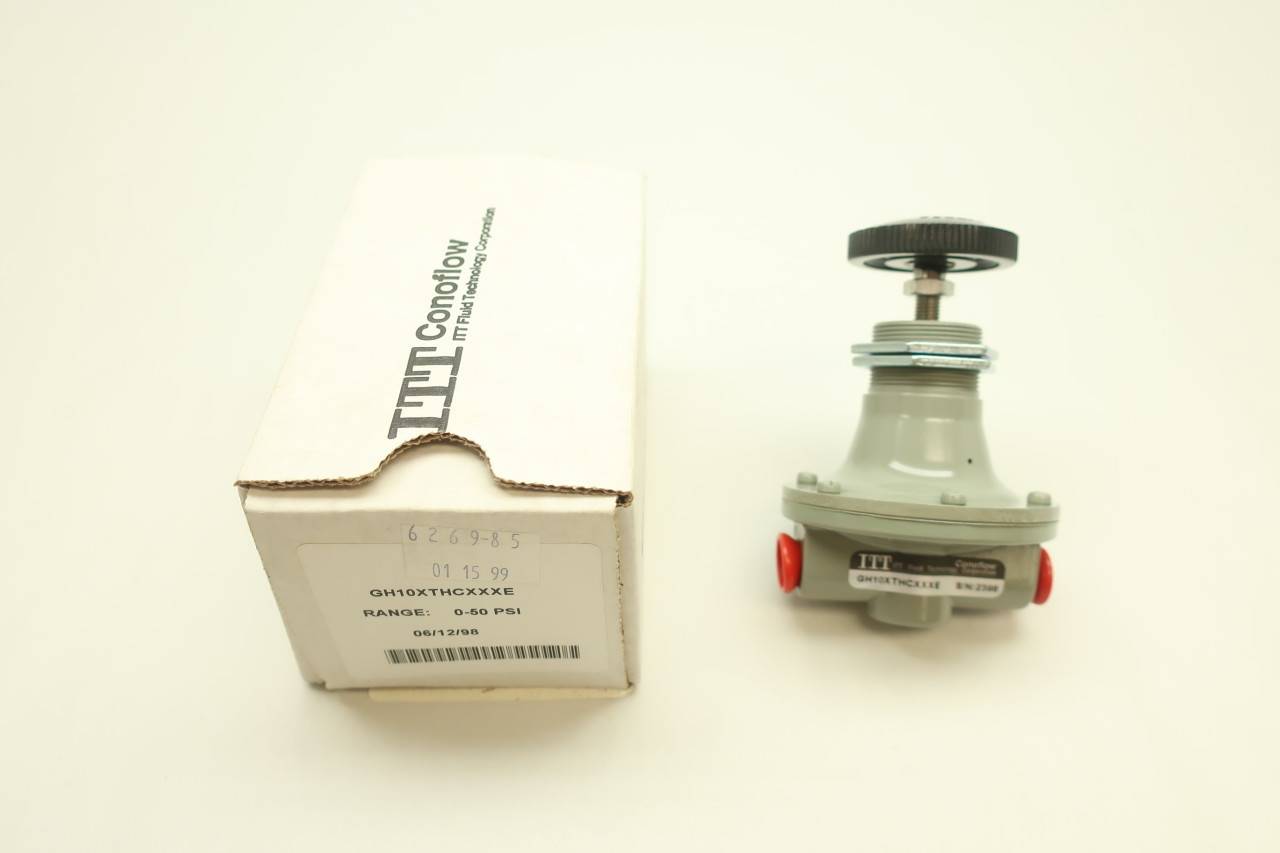 Itt GH10XTHCXXXE Conoflow Regulator 0-50psi 1/4in Npt