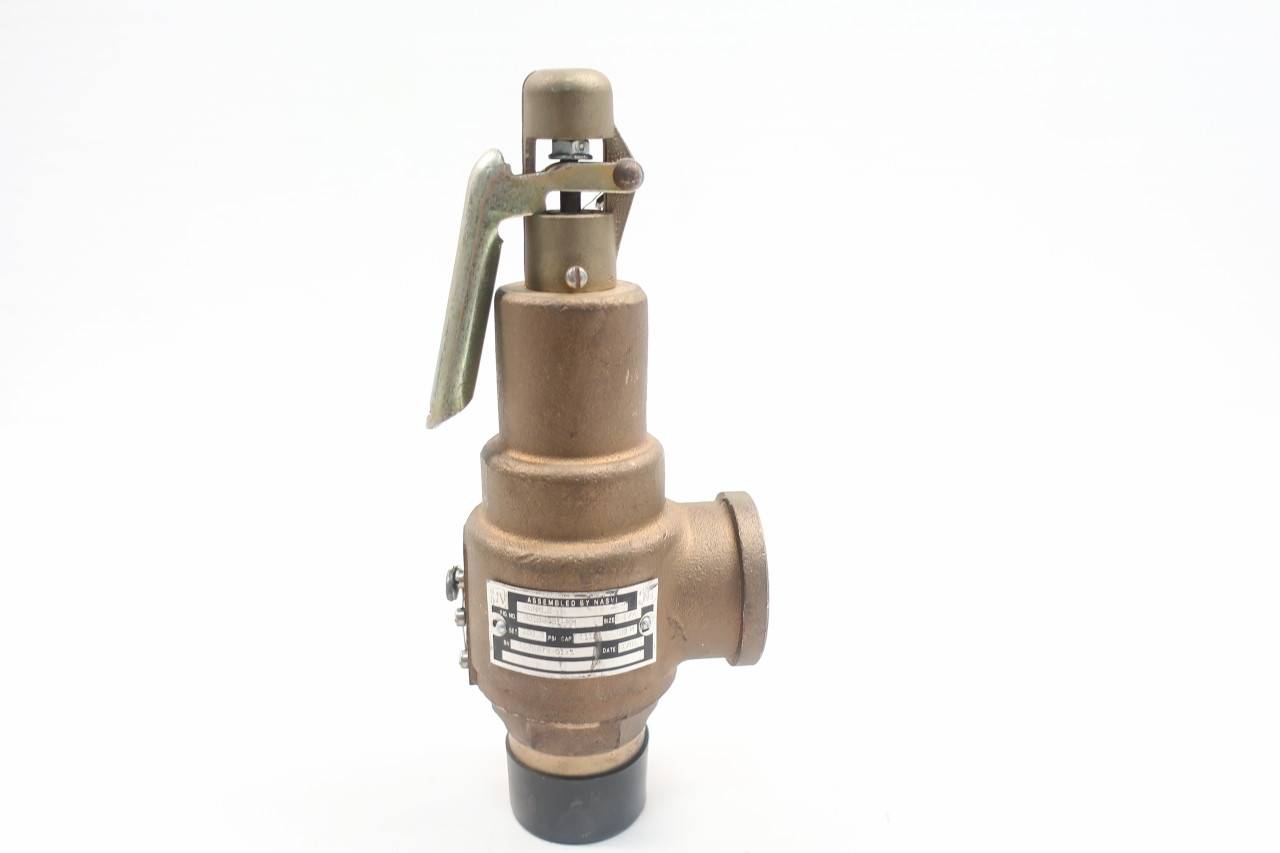 Kunkle 6010GG01-KM Bronze Threaded Relief Valve 1112scfm 100psi 1-1/2in Npt