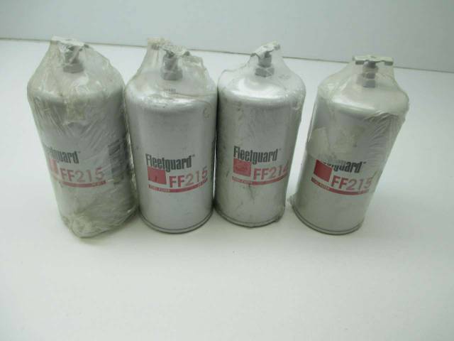 LOT 4 FLEETGUARD ASSORTED FF214 FF215 FUEL FILTER D395836