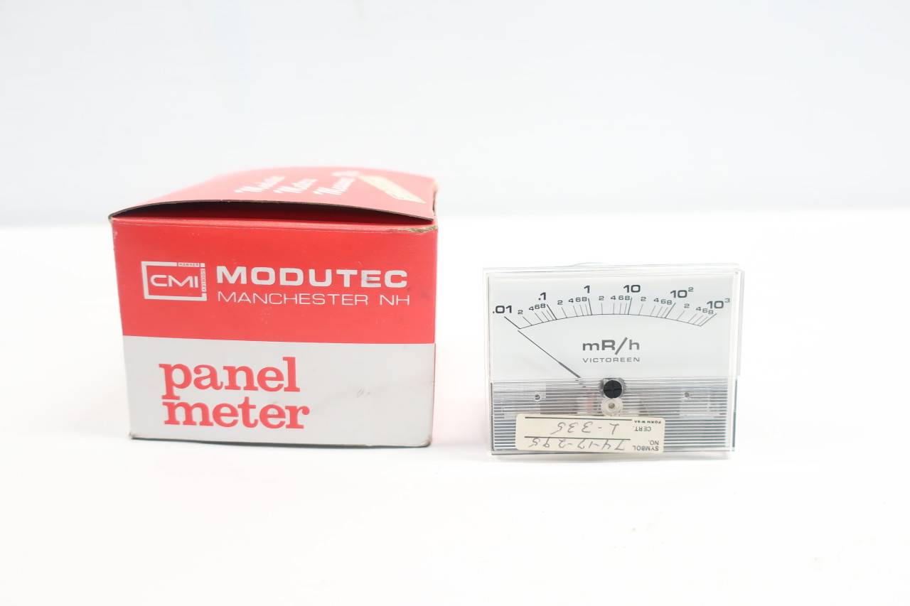 Victoreen 2S-DUA-050 Modutec Panel Meter