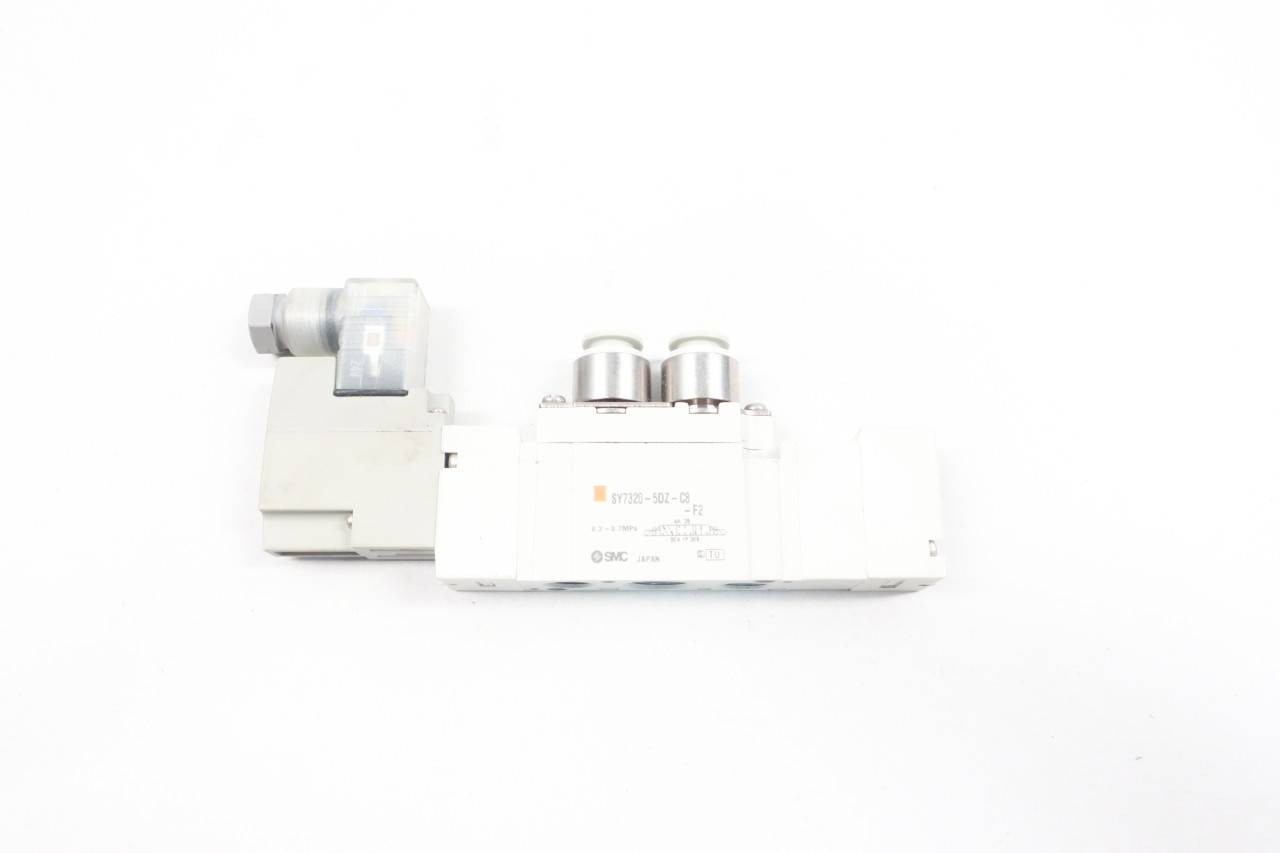 Smc SY7320-5DZ-C8 Pneumatic Solenoid Valve 24v-dc 0.7mpa