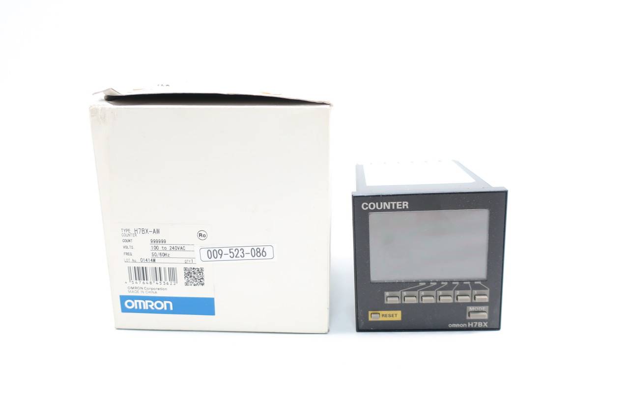Omron H7BX-AW Counter 100-240v-ac