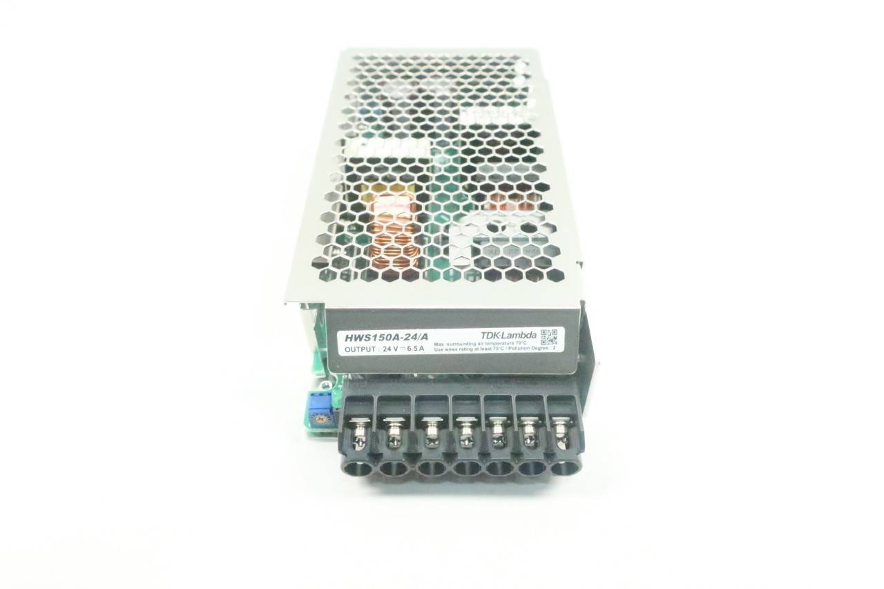 Tdk-lambda HWS150A-24/A Power Supply 100-240v-ac 6.5a Amp 24v-dc