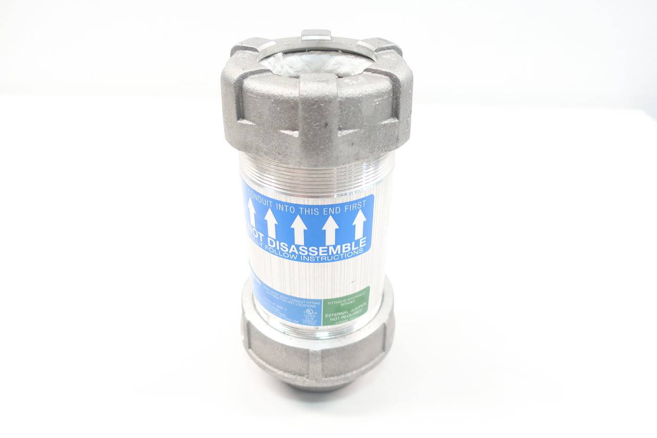 Crouse Hinds XJG64-SA Aluminum Expansion Fitting 2in