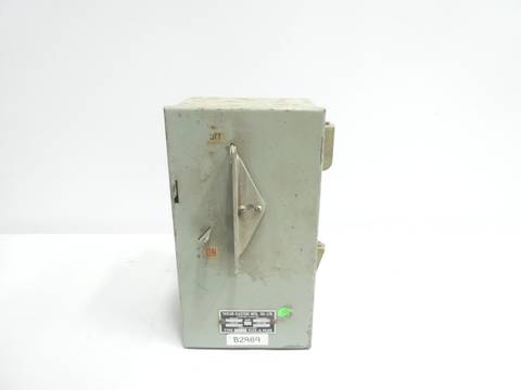GENERAL ELECTRIC GE LBS2531B 3P 60A AMP 575V-AC FUSIBLE DISCONNECT SWITCH