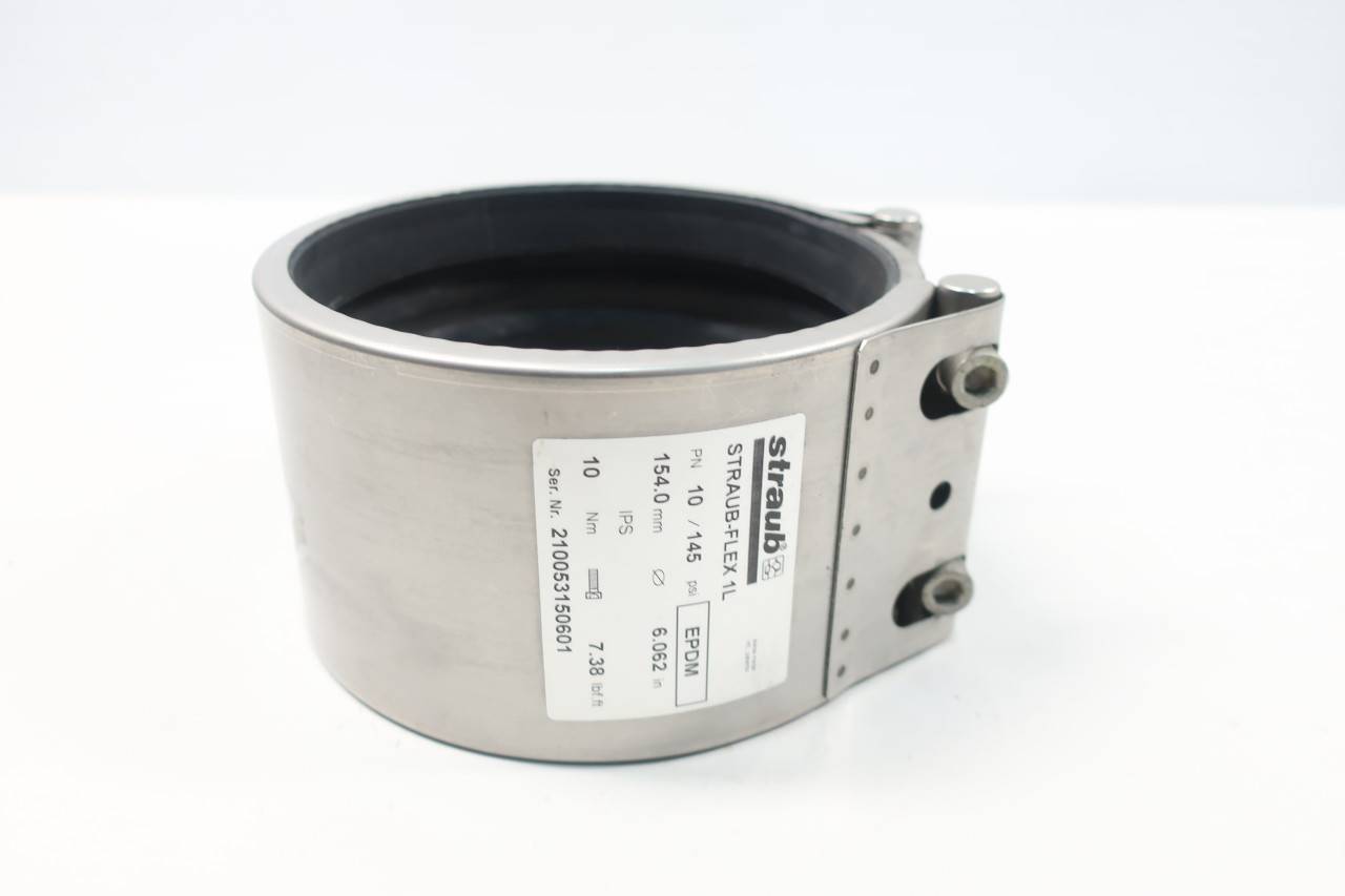 Straub FLEX 1L Pipe Coupling Clamp 154mm