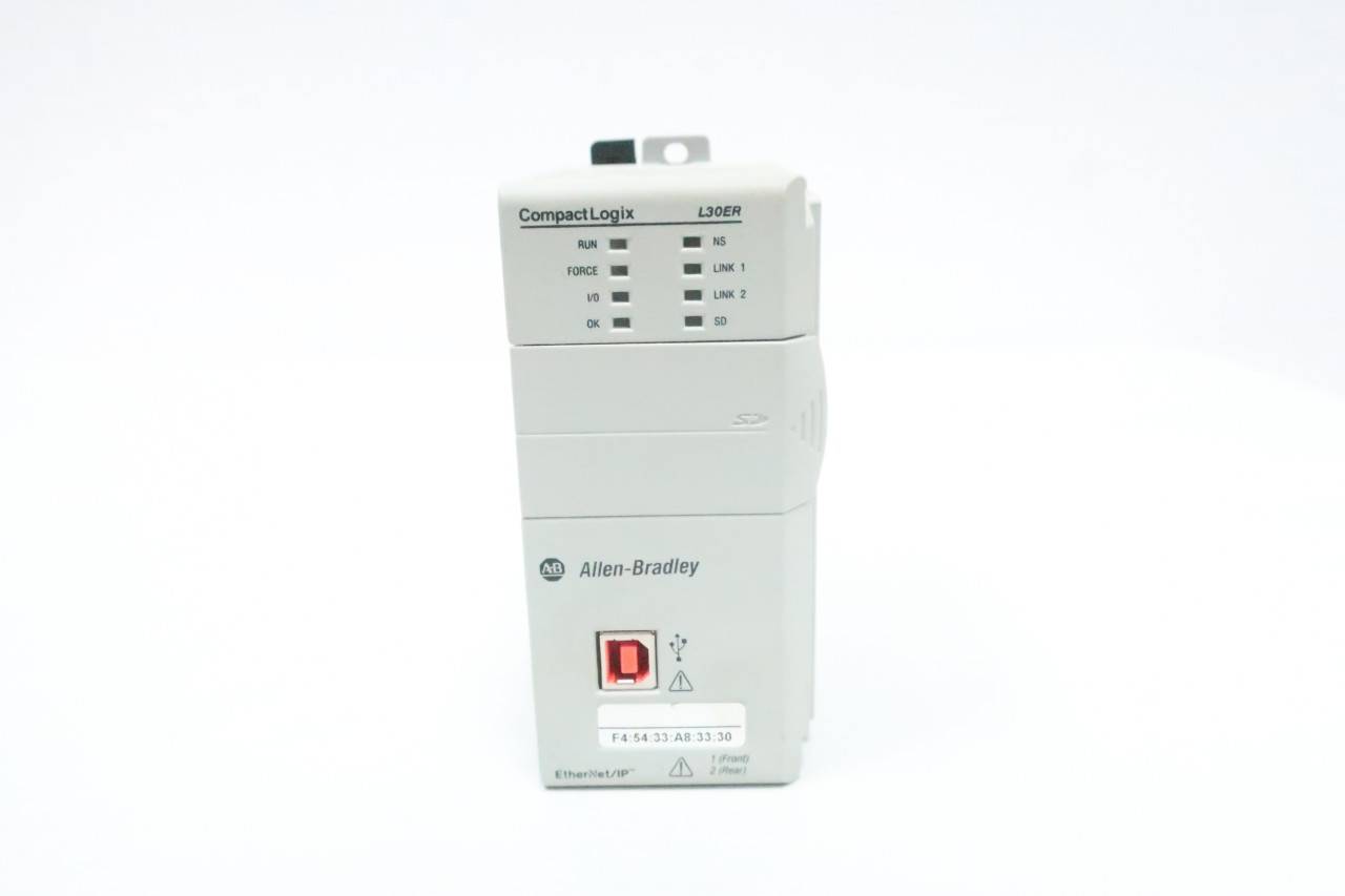 Allen Bradley 1769-L30ER Compactlogix 1mb Enet Controller Module Ser A