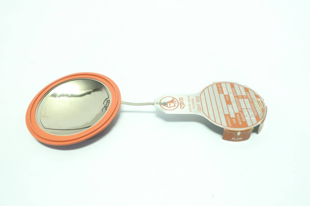 Oseco Q-4498-01 Stainless 7.9psi 3in Rupture Disc