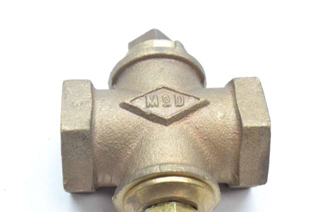 MCD 1 IN NPT BRONZE THREADED PLUG VALVE D408698
