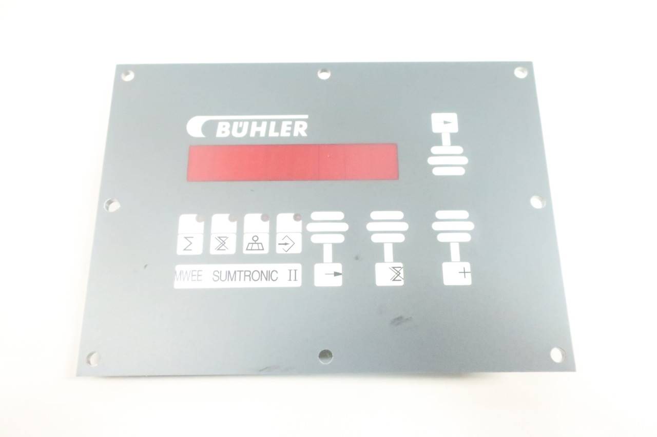 Buhler EBD 1081 Sumtronic Ii Operator Interface Panel