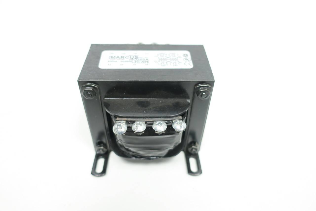 Marcus MO200A Voltage Transformer 1ph 200va 120/240v-ac 12/24v-ac
