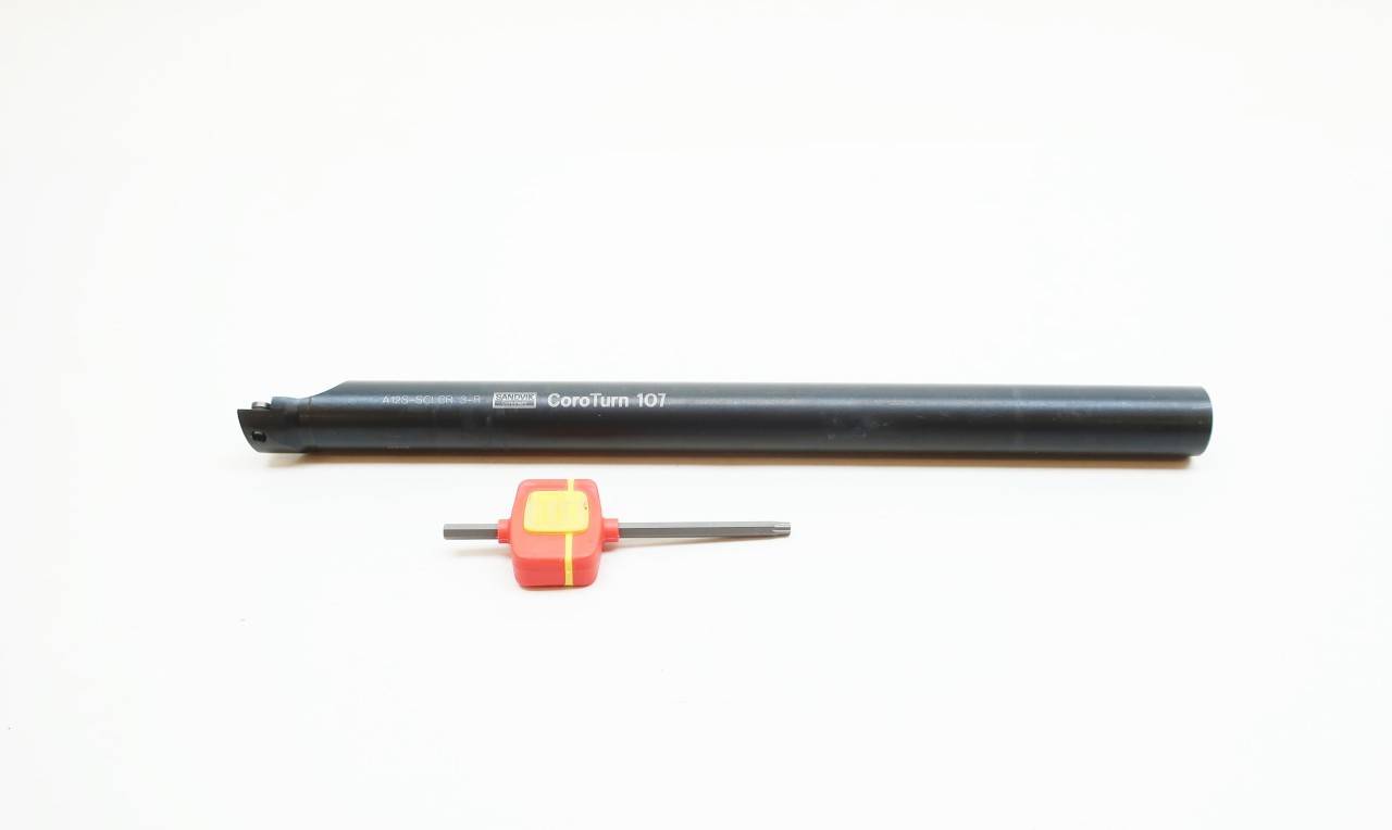 Sandvik A12S-SCLCR-3-R Coromant Coroturn 107 Indexable Boring Bar For ...