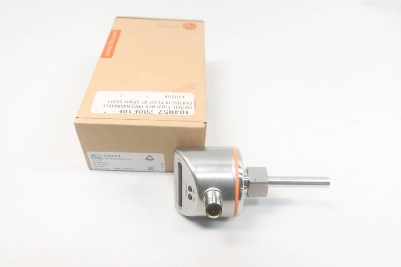 Ifm Efector SI5001 SID10AADBFNKG/US-100 Flow Sensor 19-36v-dc