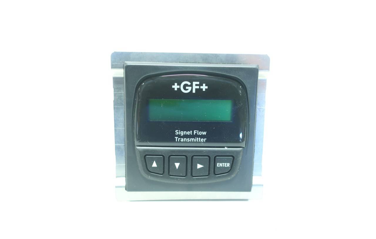 Gf Signet 3-8550-3P Processpro Digital Flow Transmitter 2 Channel Panel ...