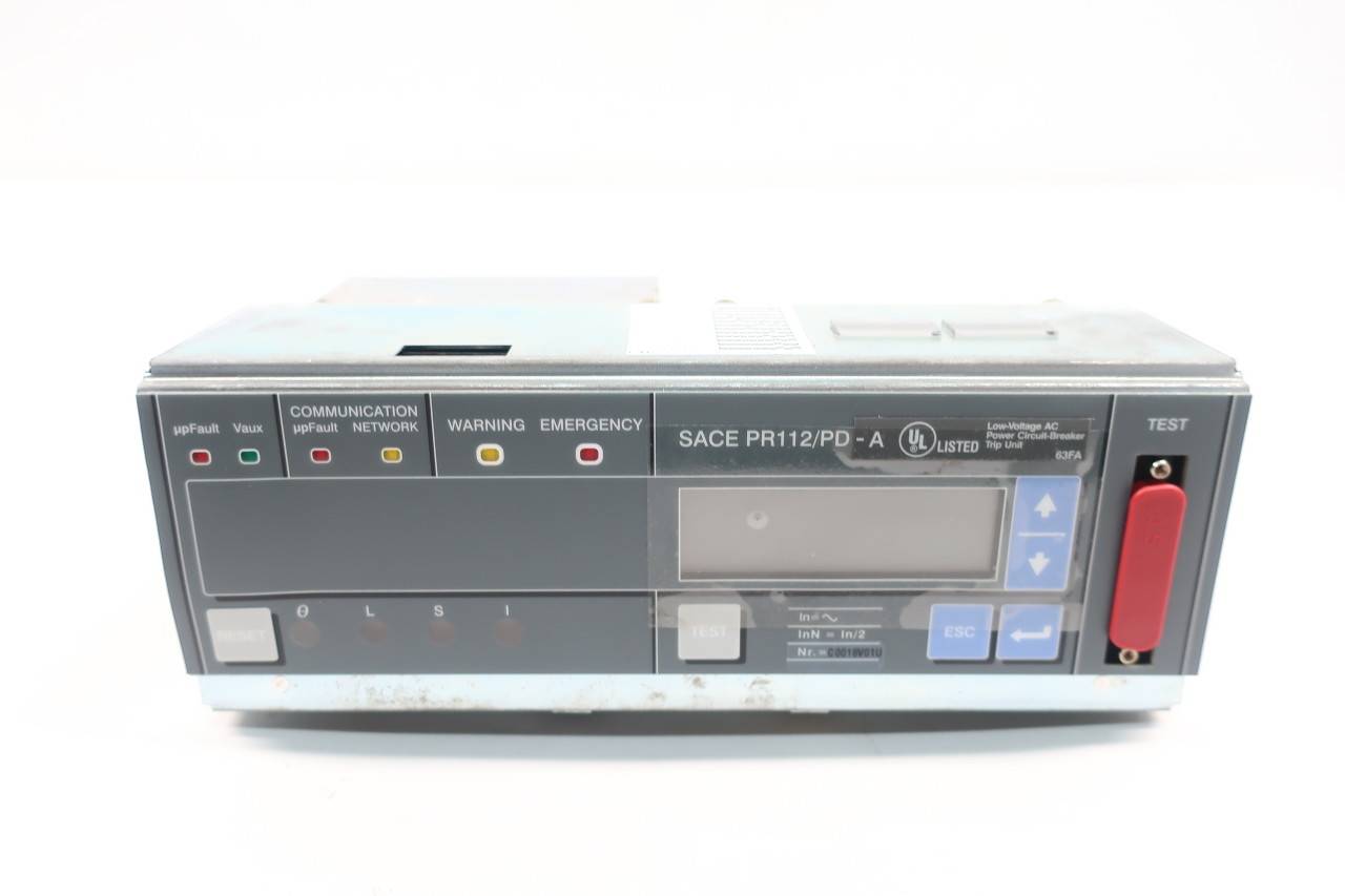 Abb SACE PR112/PD-A Low Voltage Ac Power Circuit Breaker Trip Unit