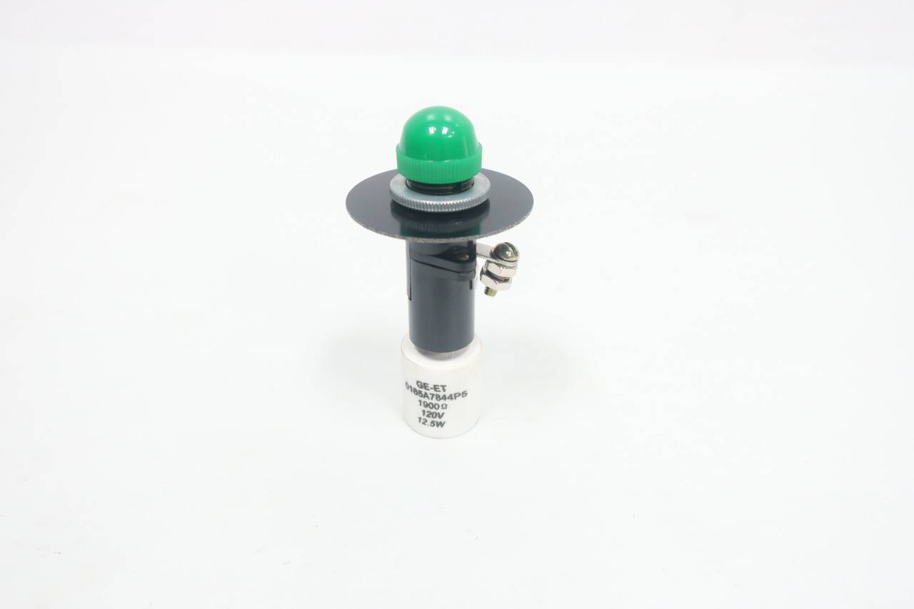 General Electric Ge GE-ET 0165A7844P5 Green Pilot Light 120v-ac