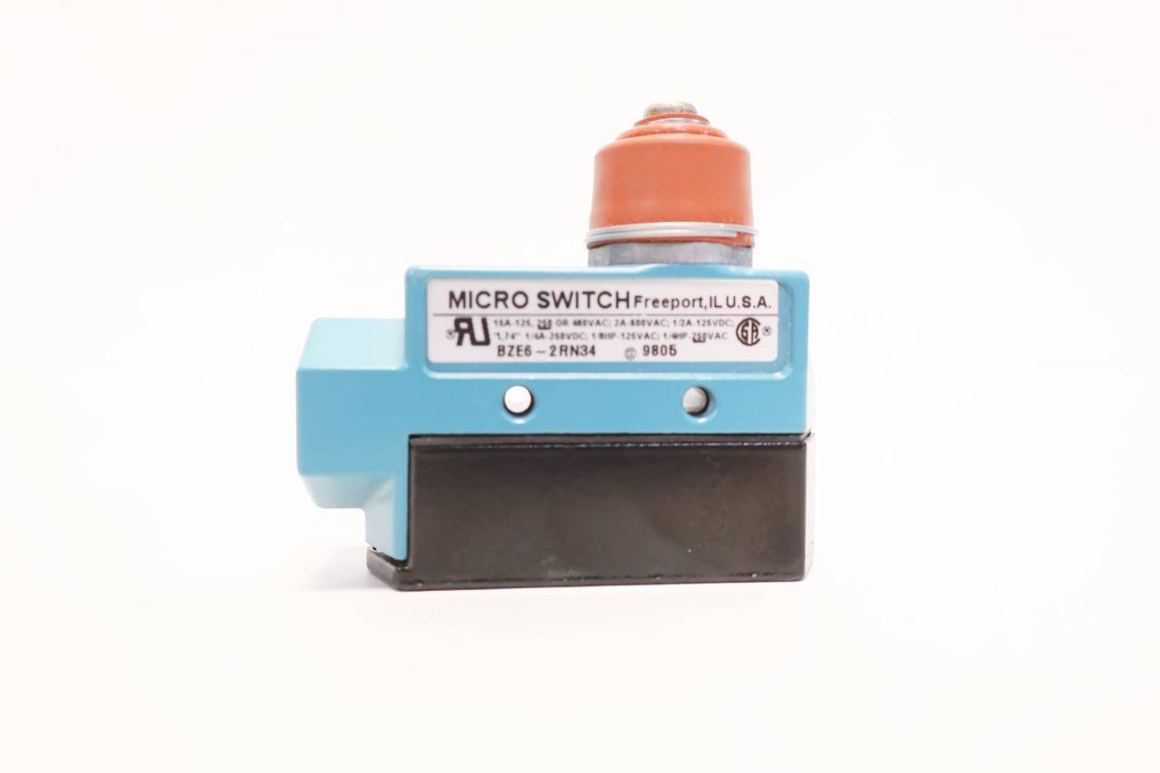 Micro Switch BZE6-2RN34 600v-ac Limit Switch