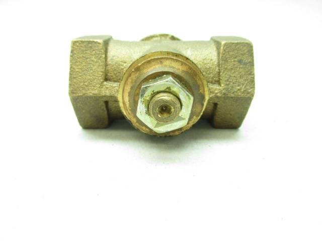 MCD 125 3/4 IN NPT BRASS THREADED PLUG VALVE D458574