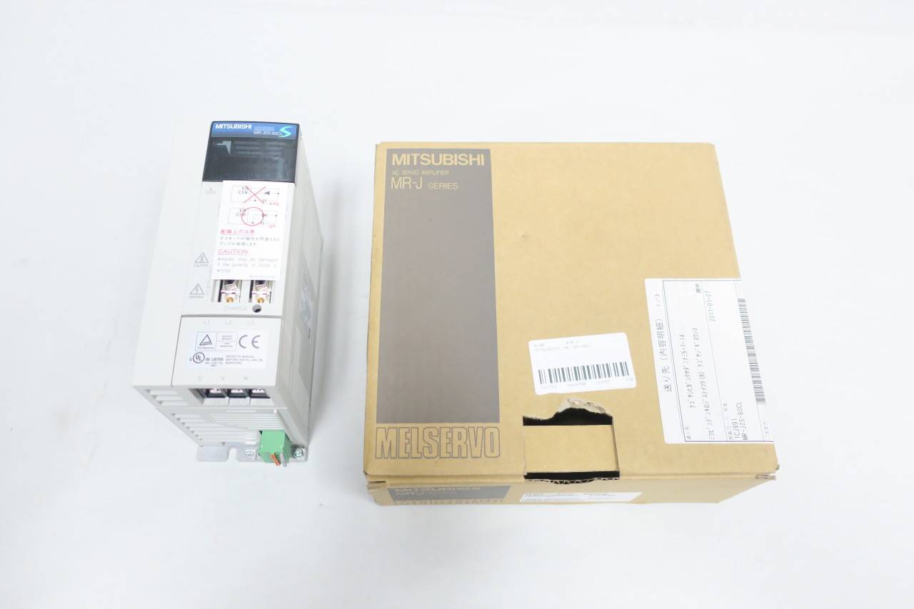 Mitsubishi MR-J2S-60CL J2-super Servo Amplifier 200-230v-ac 170v-ac 3ph ...