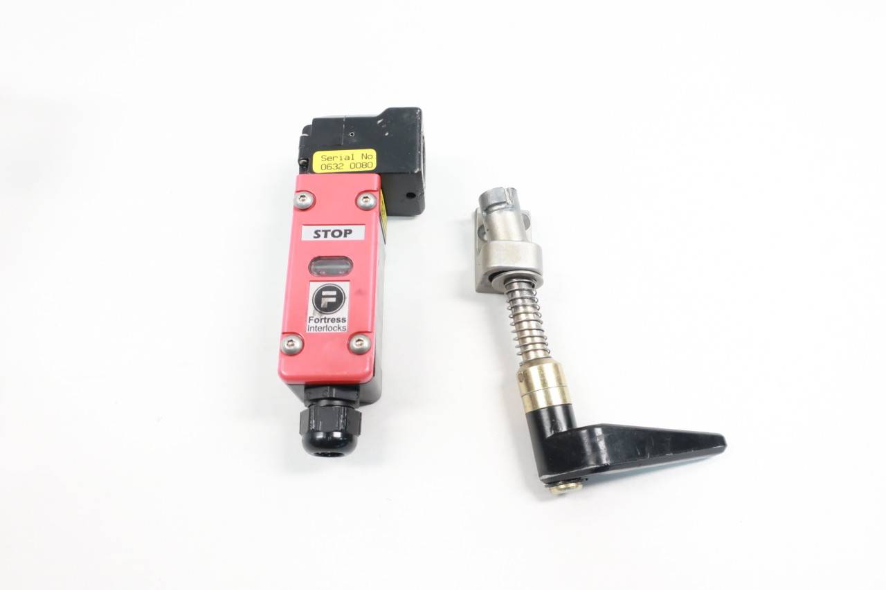 Fortress Interlock STOP IP67 Safety Interlock Switch 110v-ac 24v-dc
