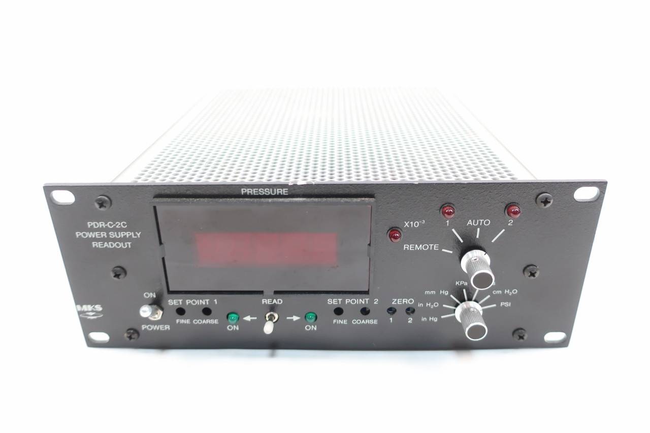 Mks Instruments PDR-C-2C Power Supply/readout Controller Module