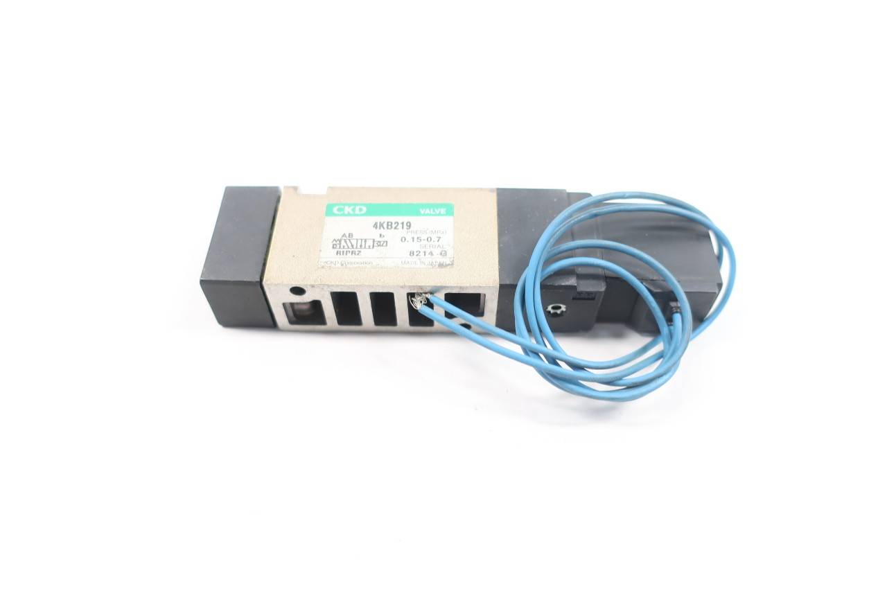 Ckd 4KB219 Pneumatic Solenoid Valve 100/110v-ac 0.7mpa