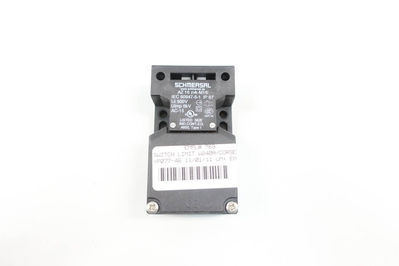 Schmersal AZ 16 ZVK-M16 Safety Interlock Switch