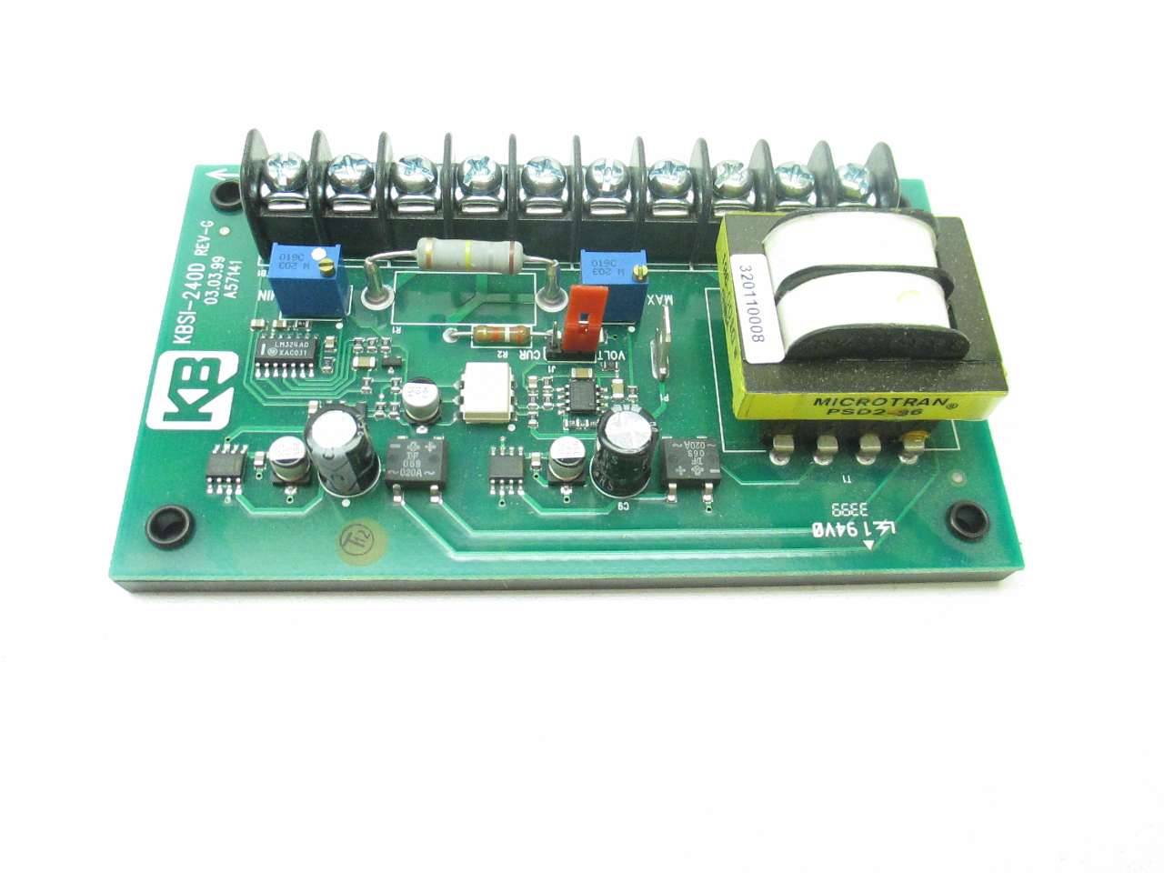 Kb Electronics KBSI-240D 115/230v-ac 0-10v-dc Dc Drive