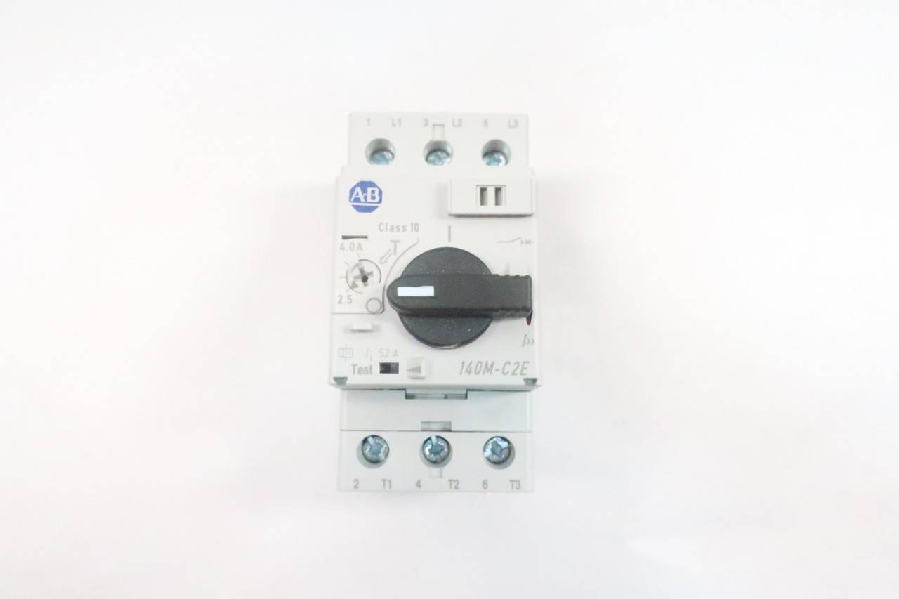 Allen Bradley 140M-C2E-B40 Manual Starter 2.5-4a Amp 3hp