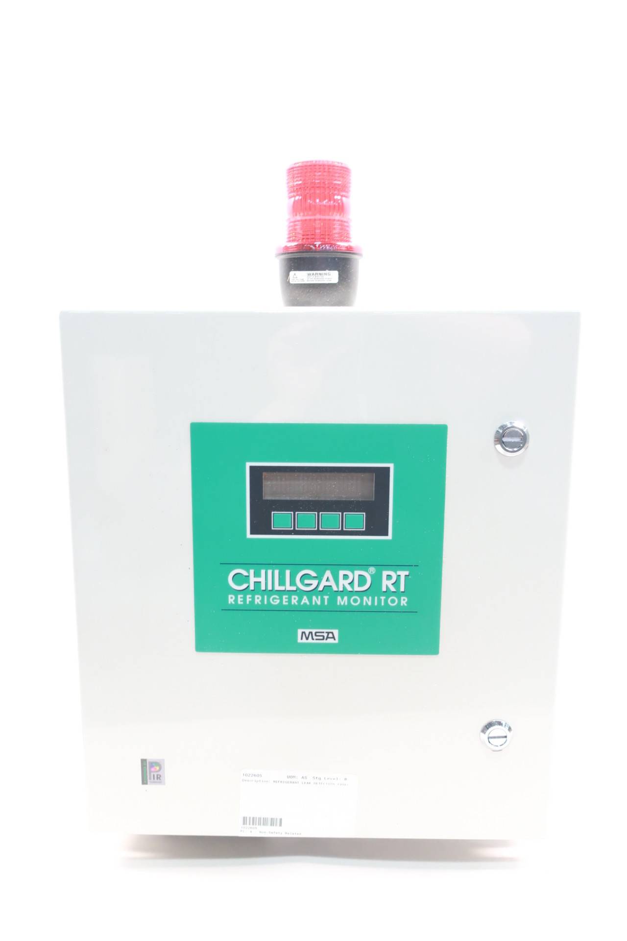 Msa A-rt-d-8-1-1-s-f-6-0-d Chillgard Refrigerant Monitor 110-250v-ac 80w
