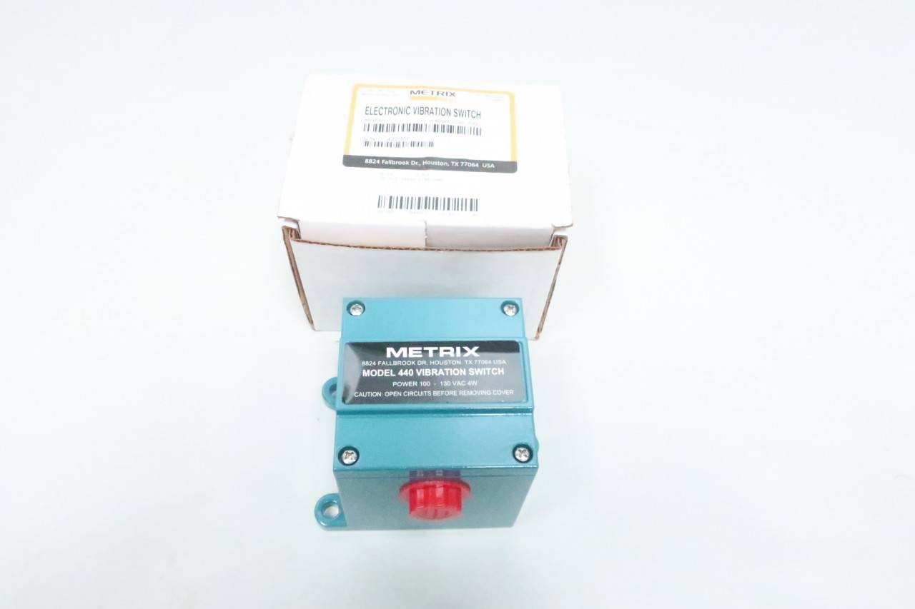 Metrix 440SR-2140-2000 Vibration Switch 100-130v-ac