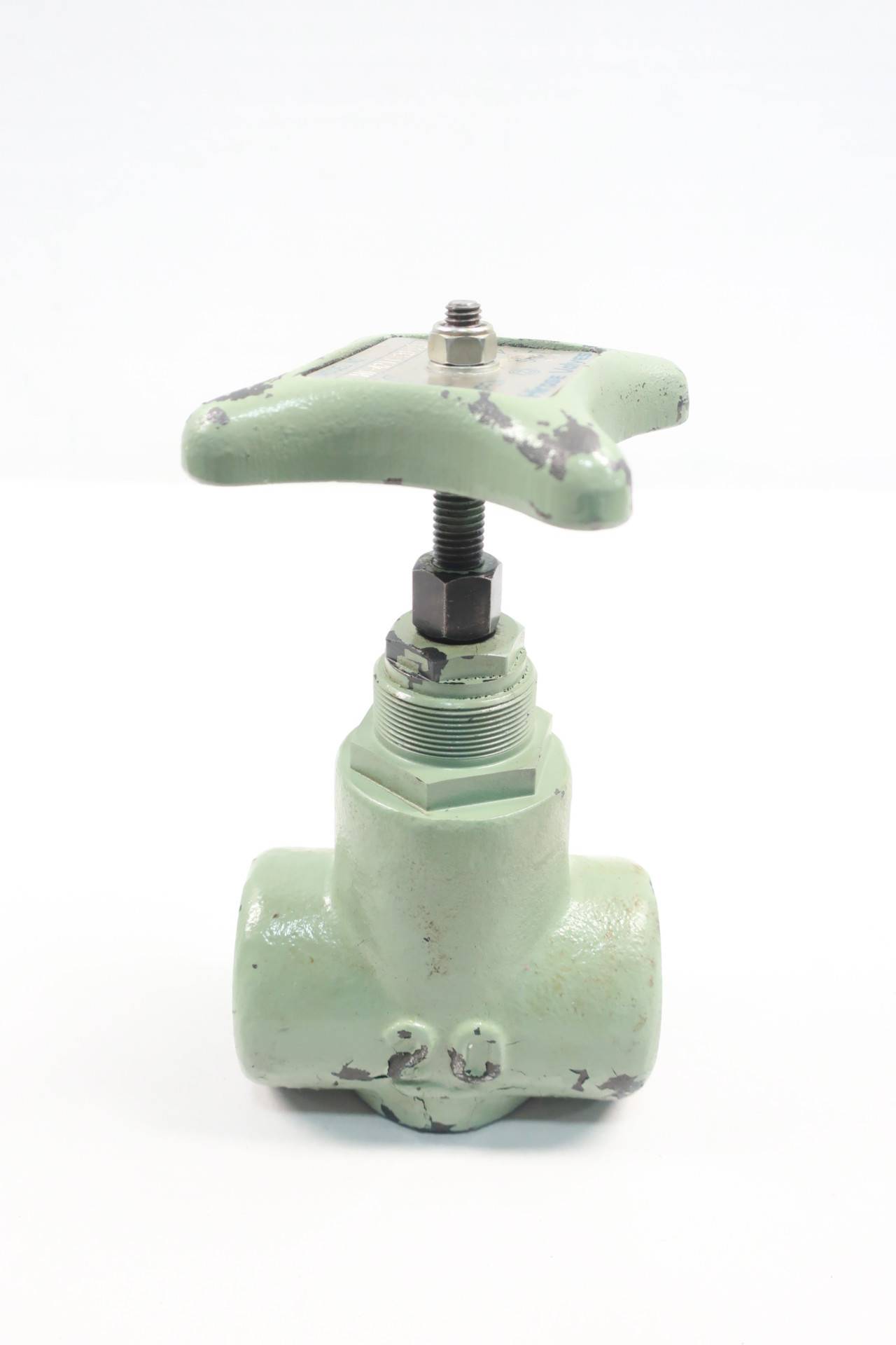 Hirose HT-4211-20-23 Manual Iron Threaded Stop Valve 3/4in Npt