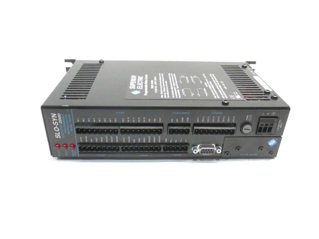 Superior Electric SS2000I Slo-syn Programmable Motion Control I/o Module