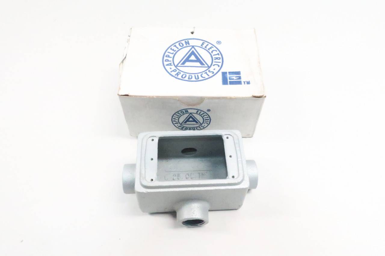 Appleton FDX-1-75 Cast Device Box Iron 3/4in