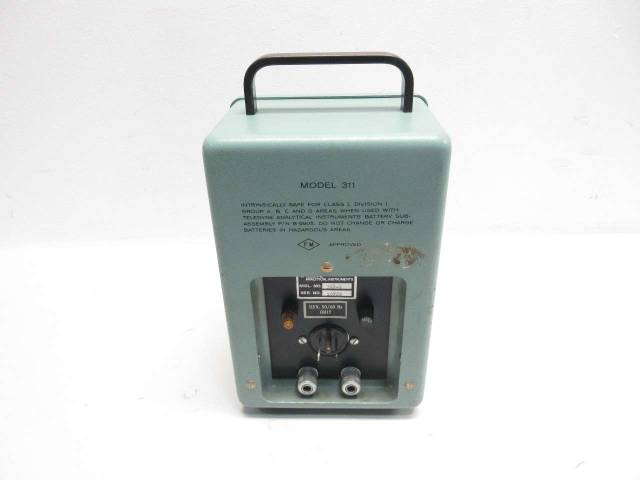 TELEDYNE 311-1 PORTABLE TRACE OXYGEN ANALYZER 115V-AC D519543