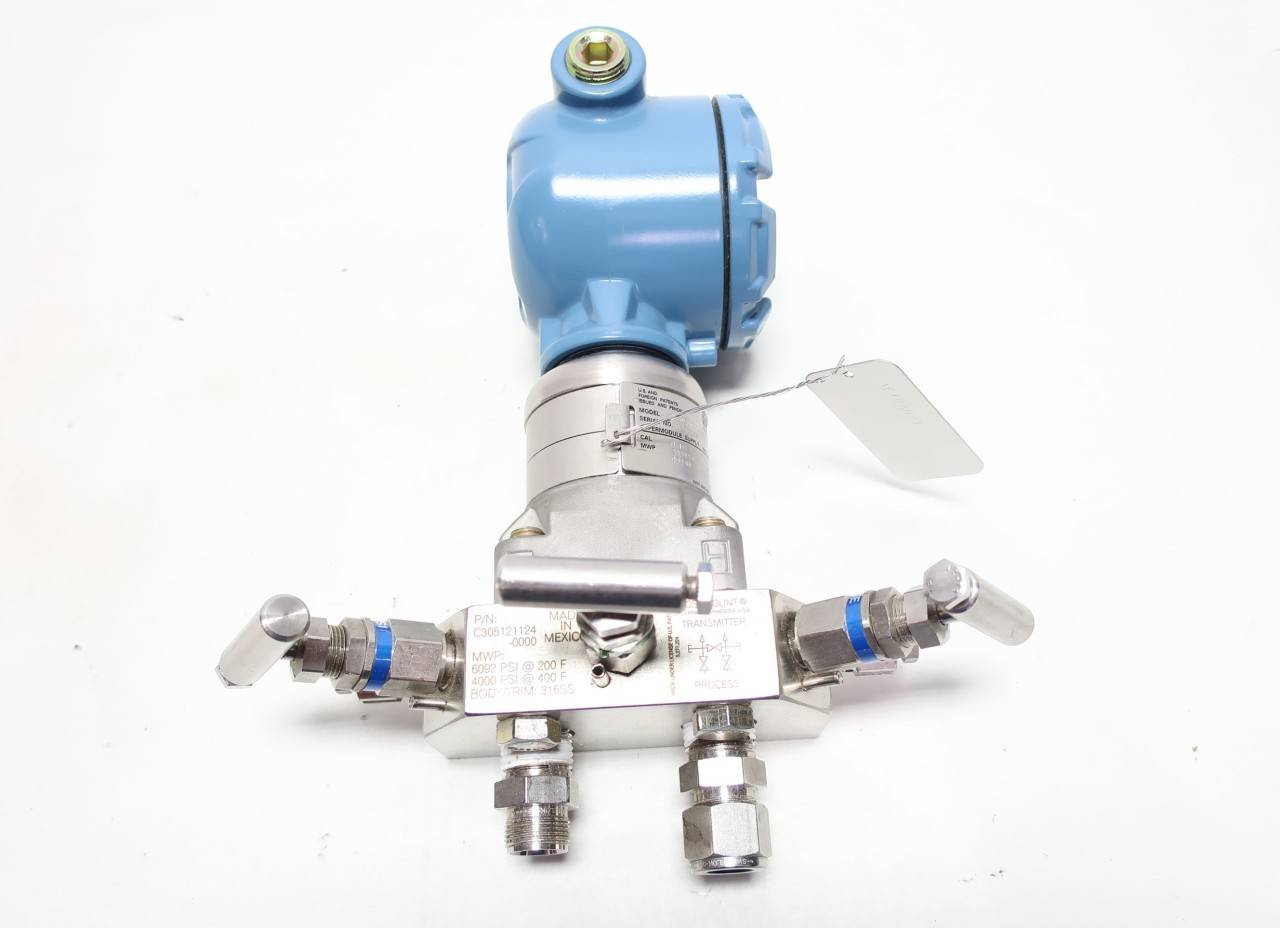 Rosemount 3051S1CD1A2A11A2AD1QA Differential Pressure Transmitter 0-3 ...