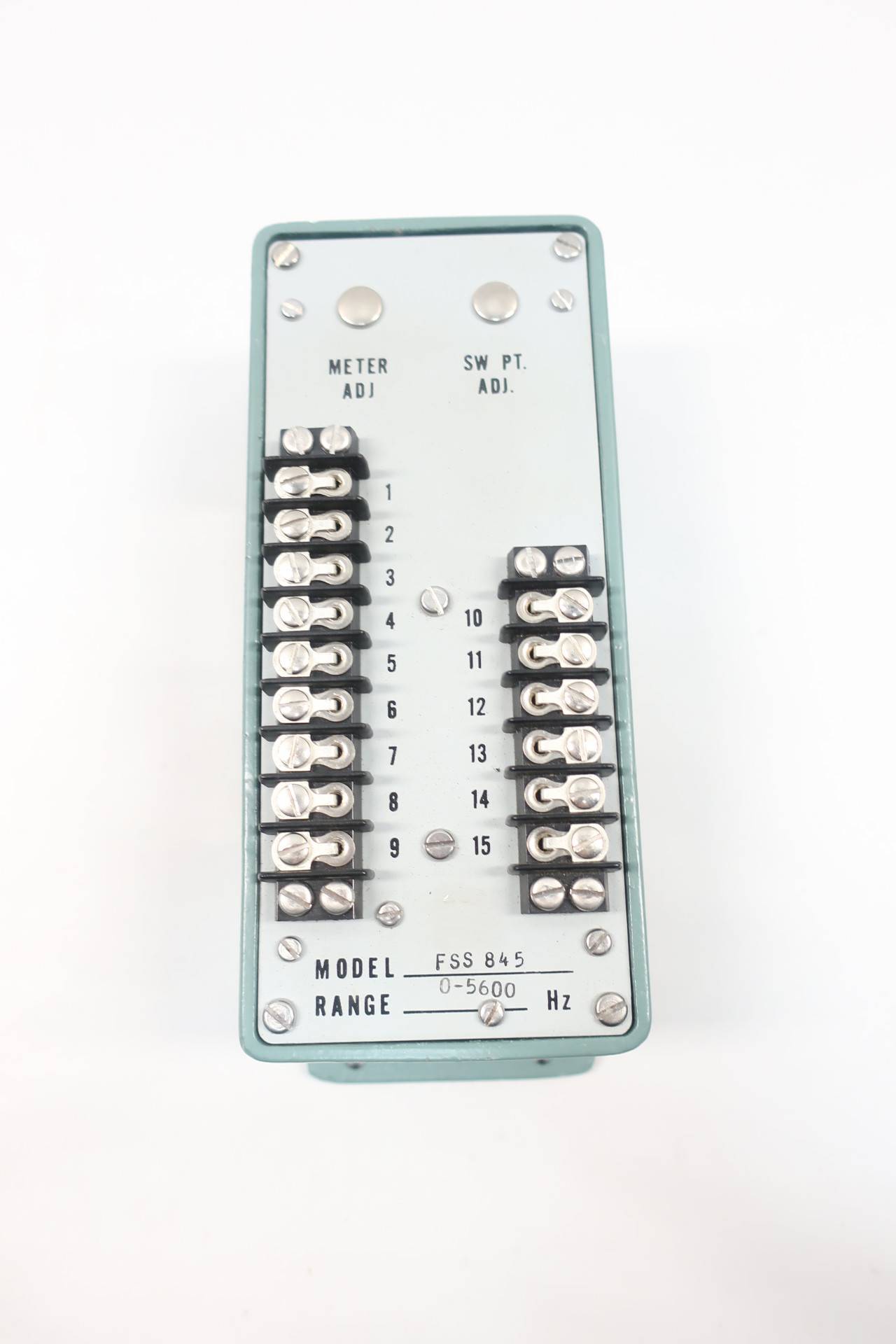 Airpax FSS 845 Tach-pak Overspeed Monitor