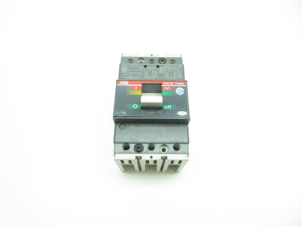 ABB SACE T1N 100 25A Circuit Breaker SACE-TMAX-T1-N-100, 41% OFF