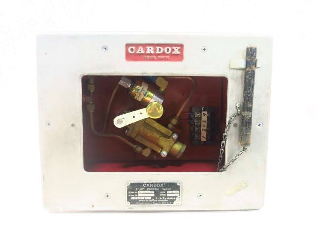 CHEMETRON D1-010-0436 CARDOX FIRE SYSTEM PILOT CONTROL VALVE 115V-AC ...