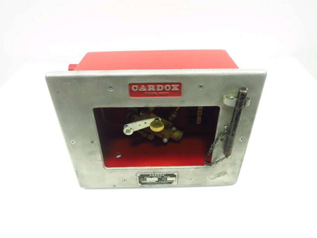 CHEMETRON D1-010-0436 CARDOX FIRE SYSTEM PILOT CONTROL VALVE 115V-AC ...