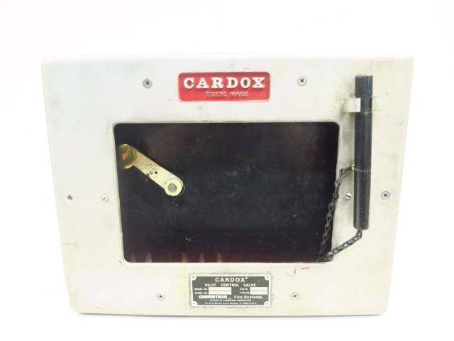 CHEMETRON D1-010-0436 CARDOX FIRE SYSTEM PILOT CONTROL VALVE 115V-AC ...