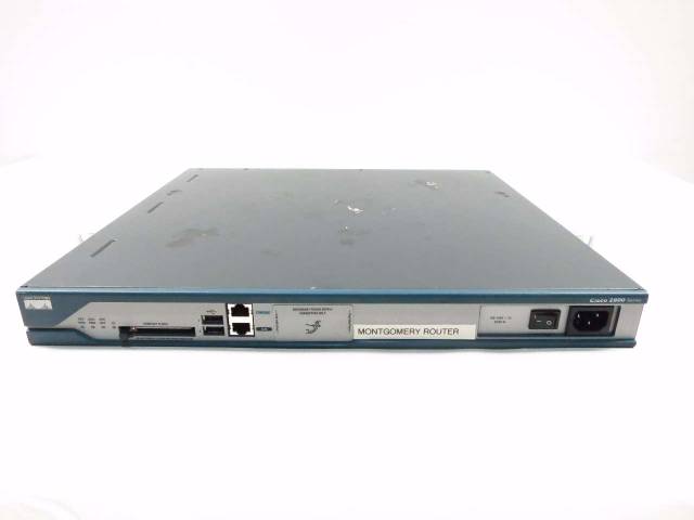 CISCO 2811 2800 SERIES INTEGRATED SERVICE ROUTER 100-240V-AC D525259