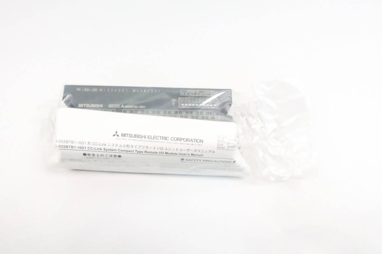 Mitsubishi Aj65sbtb1 16d1 Cc Link Input Module