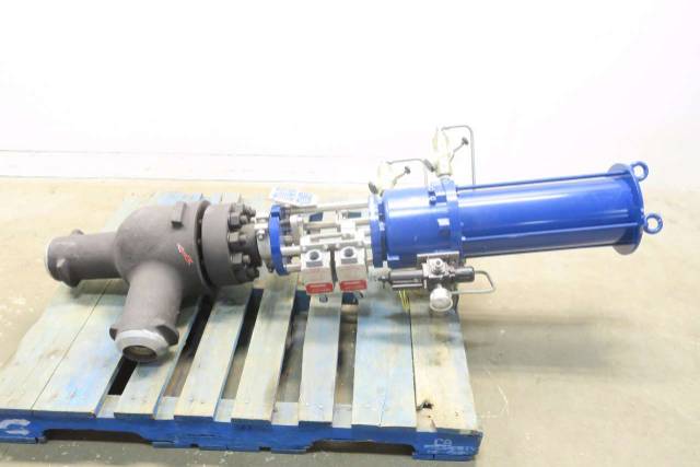 CCI 100DR DRAG 4 IN A1109771 PNEUMATIC STEEL BUTT WELD CONTROL VALVE ...