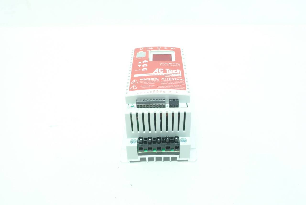 Lenze SM004S Ac Tech 13428367 120v-ac 0.33hp Ac Vfd Drive