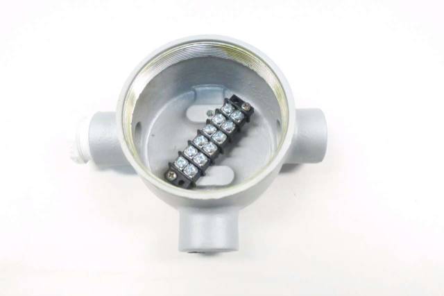 APPLETON GR-EFHC-GUA TYPE T 3/4IN EXPLOSION PROOF CONDUIT OUTLET BOX ...