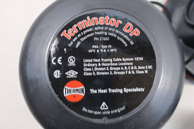 THERMON DP TERMINATOR FAK NONMETALLIC POWER CONNECTION KIT D539584